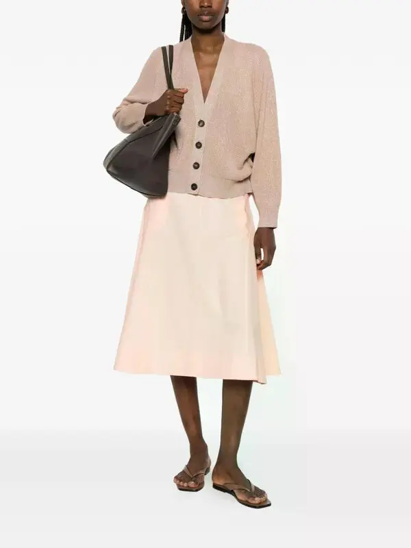 Brunello Cucinelli Ribbed Knit Cardigan