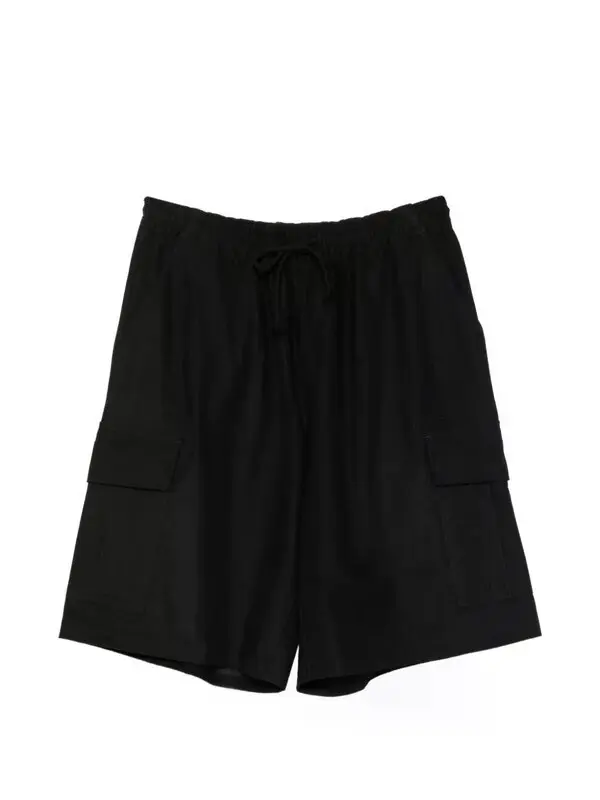 Comme Des Garçons Cargo Shorts With Drawstring Waist