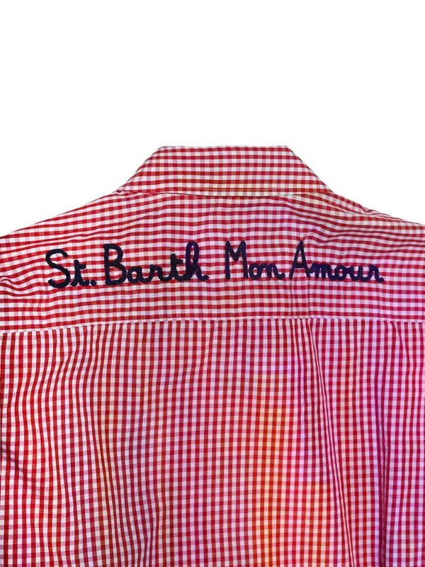 MC2 SAINT BARTH Gingham Shirt