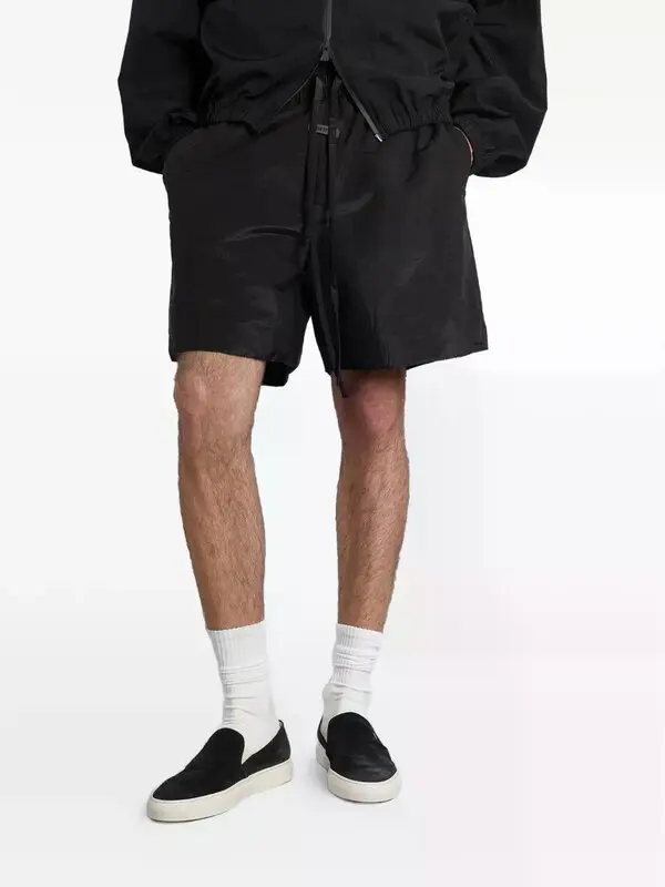 Fear Of God Drawstring-waist Shorts - Black