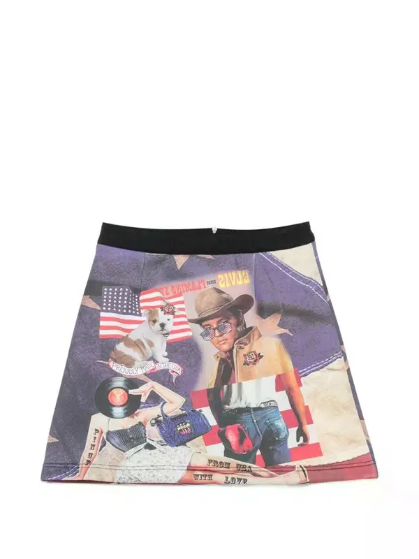 The Artistylist Graphic-print A-line Skirt