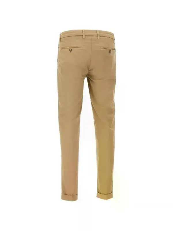 RE-HASH Mucha10 Slim-fit Trousers - Neutrals