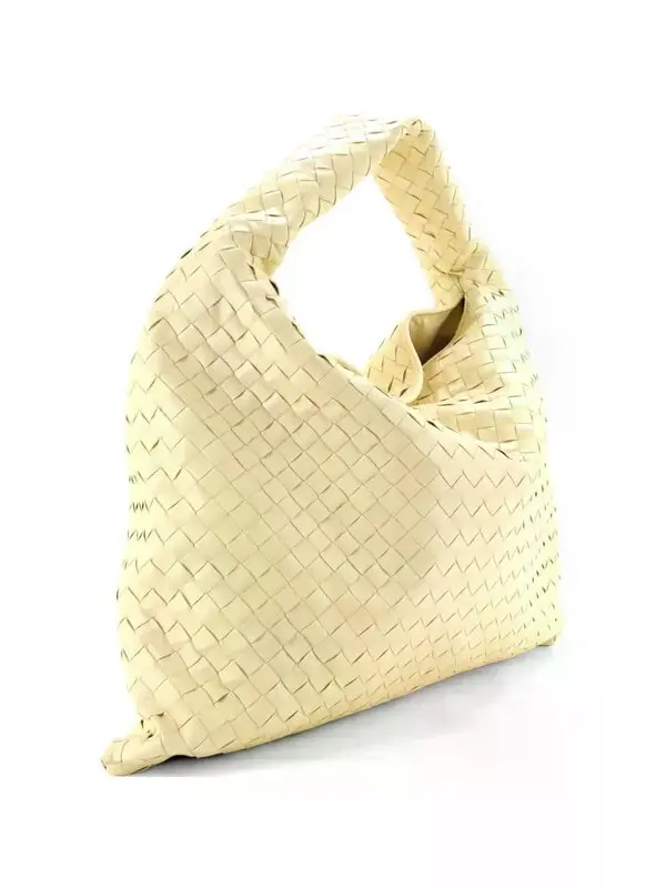 Bottega Veneta Hop Intrecciato Leather Large Hobo Bag