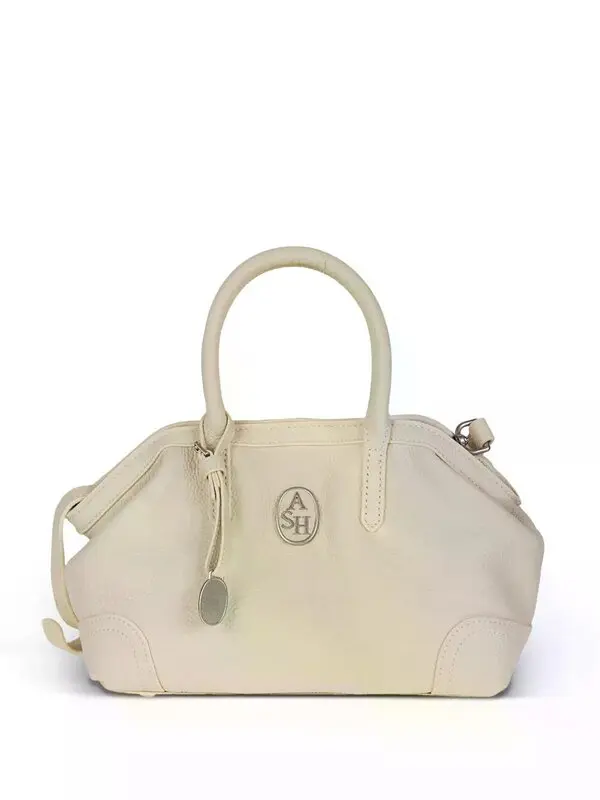 Ash Josephine Leather Shoulder Bag With Logo