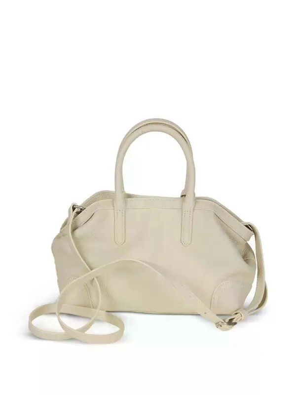 Ash Josephine Leather Shoulder Bag With Logo