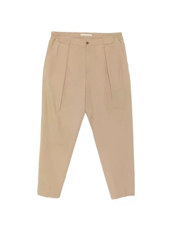 BRIGLIA 1949 Pleated Tapered Trousers