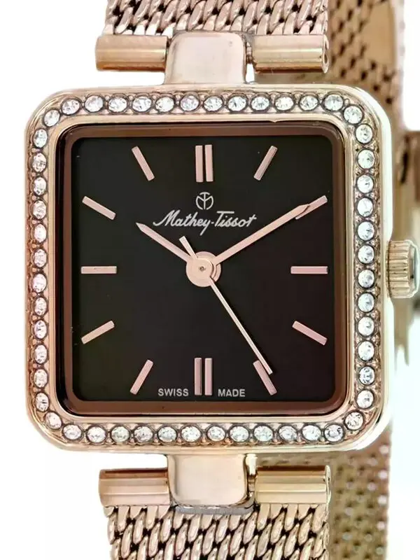 MATHEY TISSOT Fleury Xiv Crystal-embellished 23mm Watch
