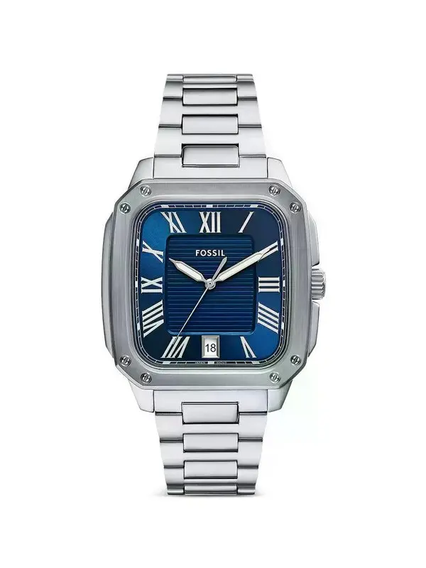 Fossil 42mm Crosby Watch - Blue