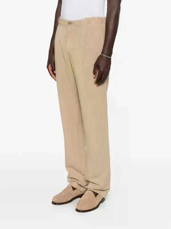 120% Lino Belted Pleated Trousers