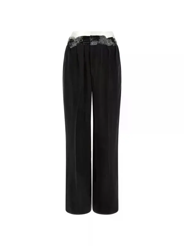 MAISON MARGIELA Four-stitch Logo Trousers
