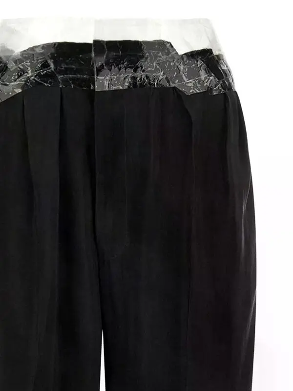 MAISON MARGIELA Four-stitch Logo Trousers
