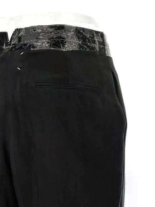 MAISON MARGIELA Four-stitch Logo Trousers