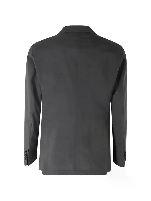 Tagliatore Single-breasted Notched-lapels Suit - Grey
