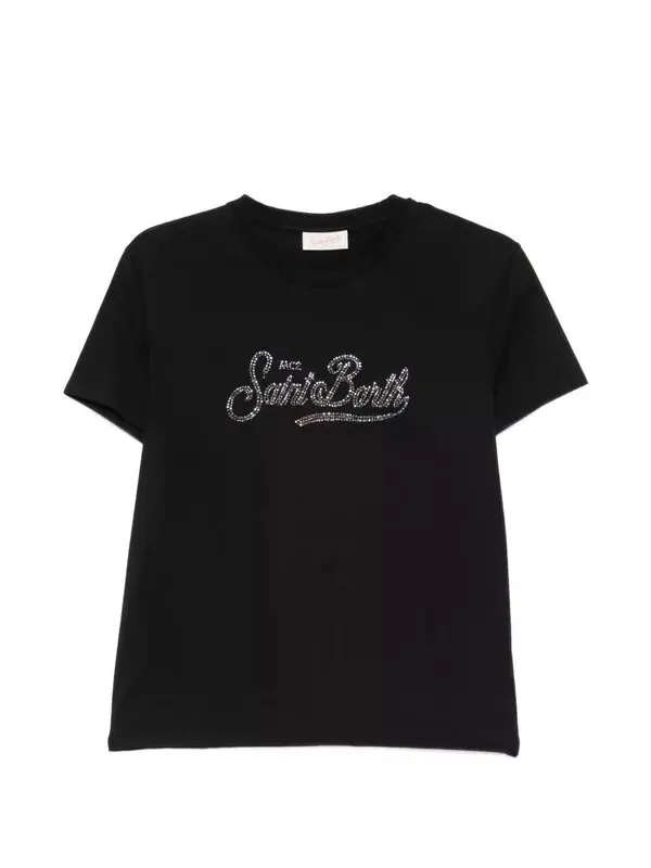 MC2 SAINT BARTH Emilie Rhinestone-embellished T-shirt