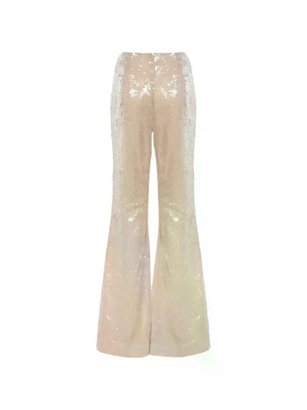 Galia Lahav Orlena Sequin-embellished Trousers