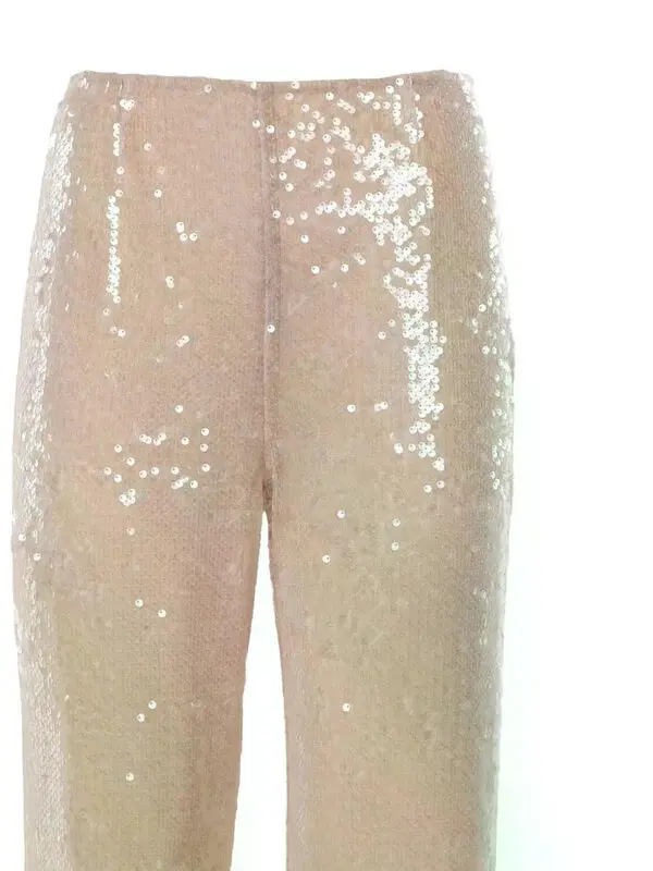 Galia Lahav Orlena Sequin-embellished Trousers