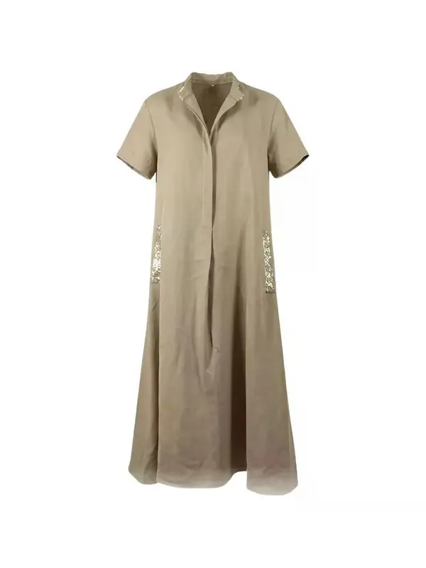 Antonelli Firenze Sequin-embellished Short-sleeve Dress