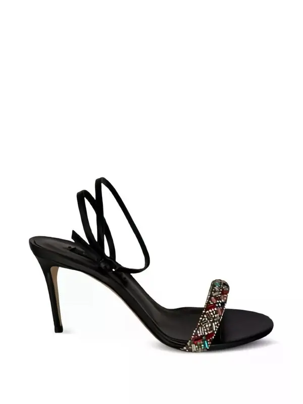 Casadei Embellished Wrap-around Sandals