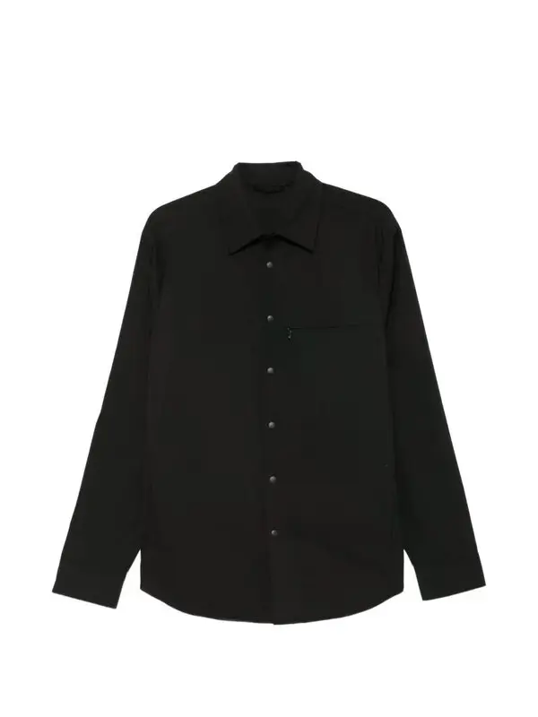 Aspesi Long-sleeve Pocket Shirt - Black