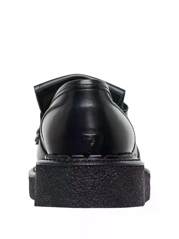 Comme Des Garçons Bow-detail Fringed Loafers