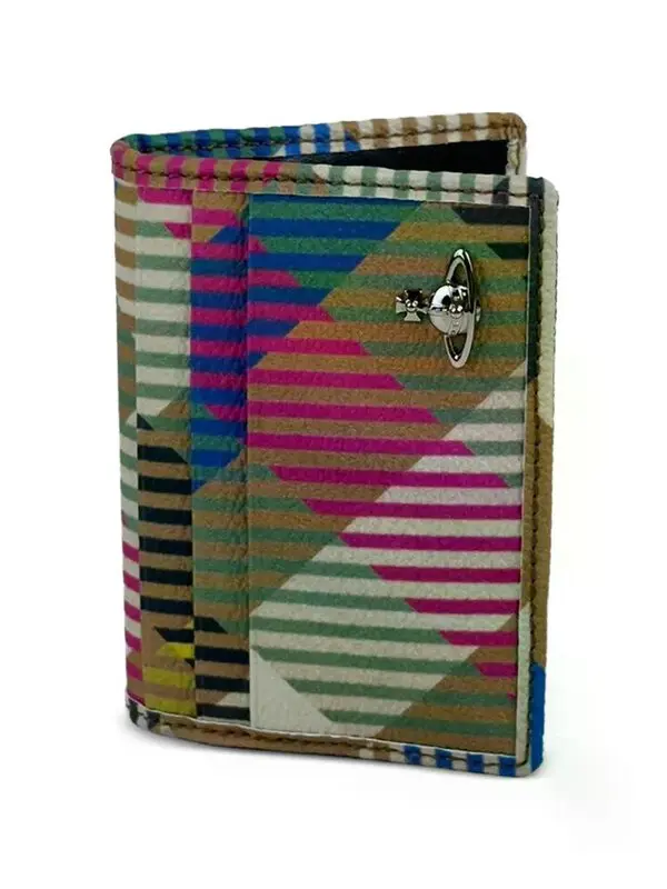 VIVIENNE WESTWOOD Orb-plaque Card Holder - Multicolour