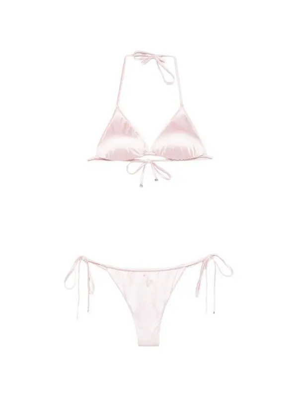 VENUJA Triangle Bikini Set - Pink