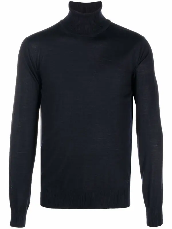 Emporio Armani Wool High Neck Sweater