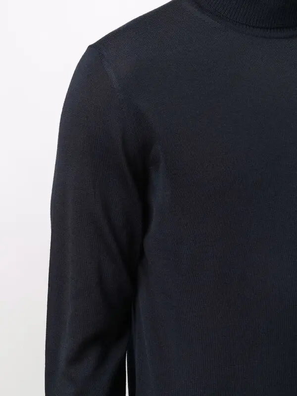 Emporio Armani Wool High Neck Sweater