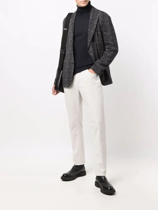Emporio Armani Wool High Neck Sweater