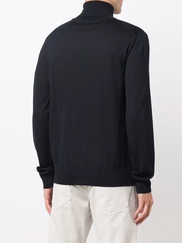 Emporio Armani Wool High Neck Sweater