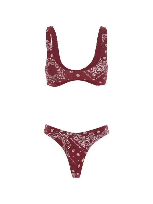 VENUJA Brassiere Bikini Set - Red