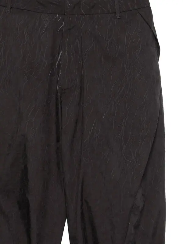ADER ERROR Trousers With Wrinkled Effect
