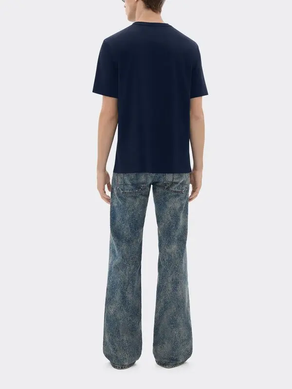 FERRARI Cotton T-shirt With Logo