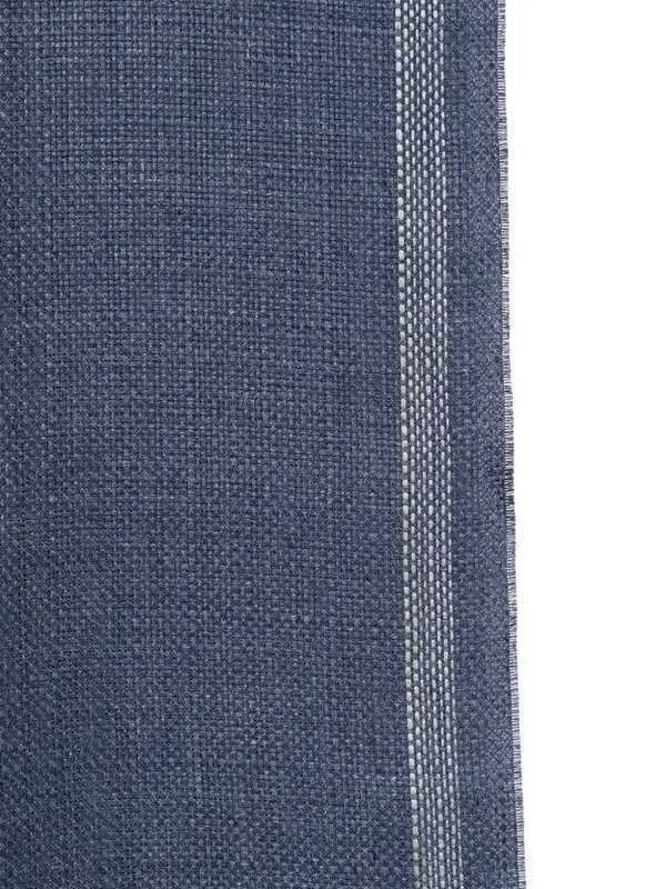 Brunello Cucinelli Linen Scarf - Blue