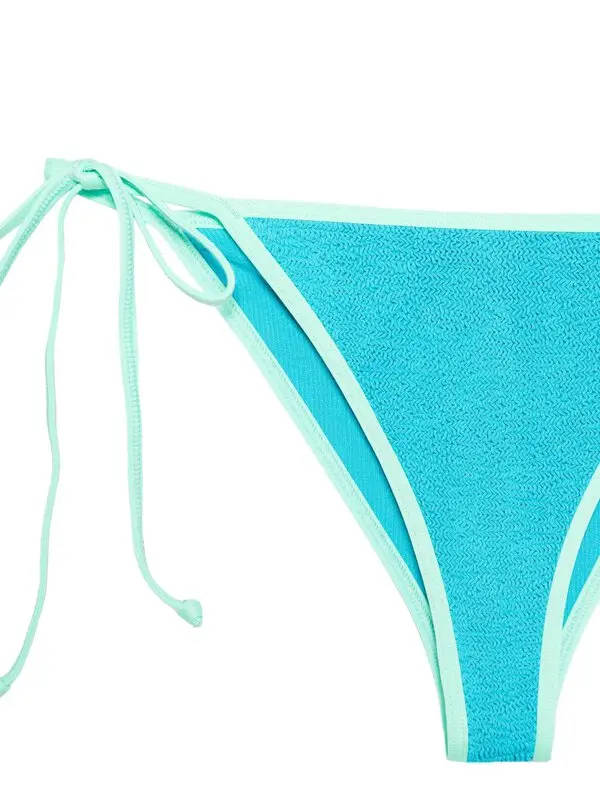 Bond Eye Anisha Contrast Bikini Bottoms - Sky Blue