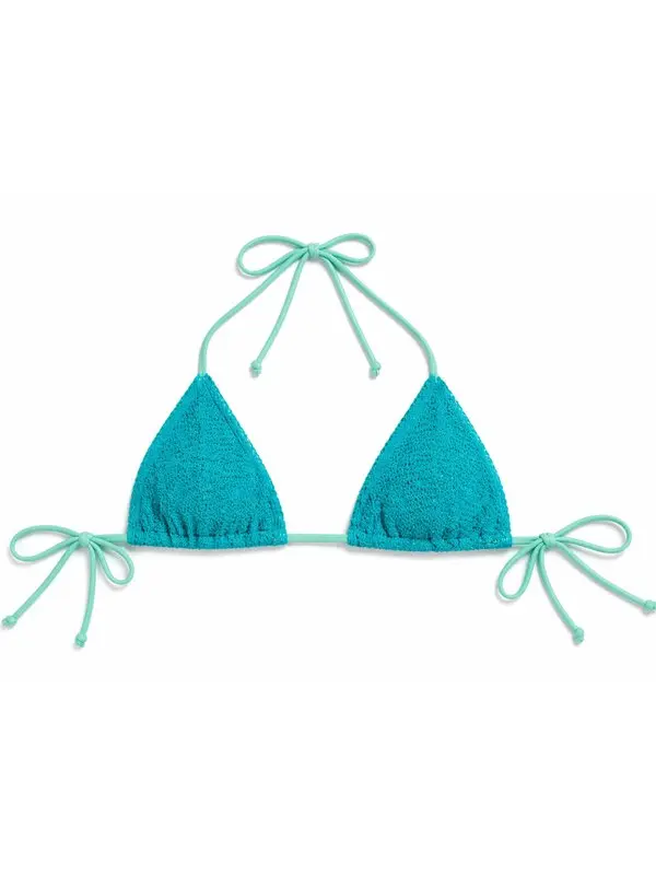 Bond Eye Luana Contrast Triangle Bikini - Sky Blue