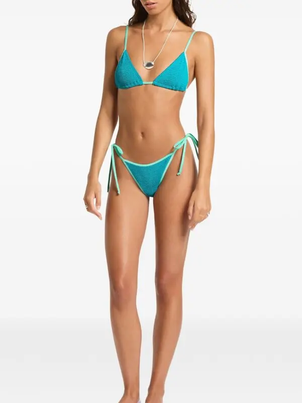 Bond Eye Luana Contrast Triangle Bikini - Sky Blue