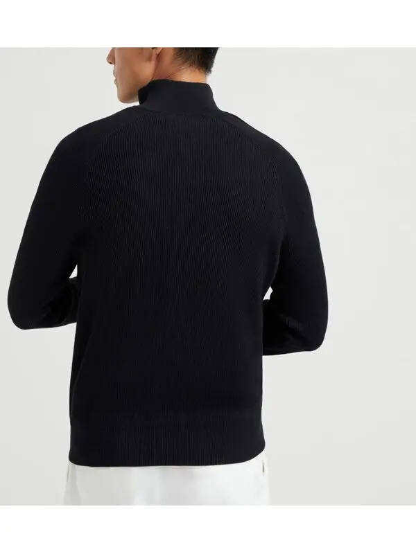 Brunello Cucinelli Cotton Turtleneck Sweater