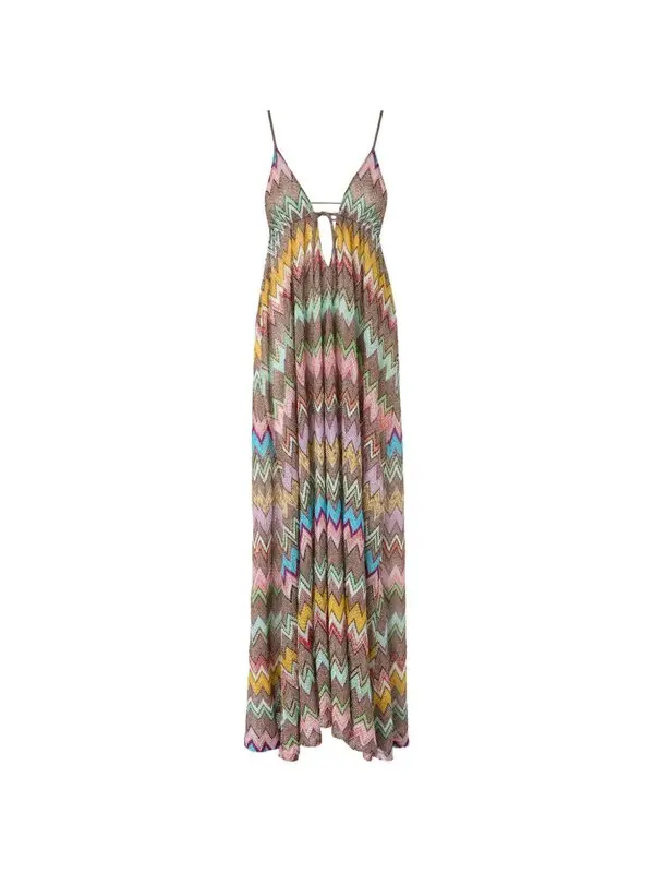 Missoni Zig Zag Long Cover Up - Multi
