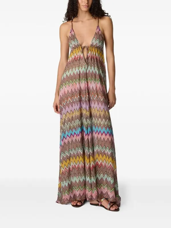 Missoni Zig Zag Long Cover Up - Multi
