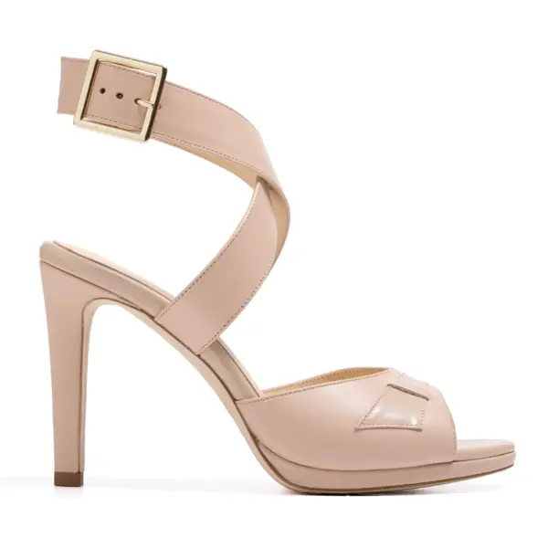 ELIZEE Fiorella Sandal - Nude Beige