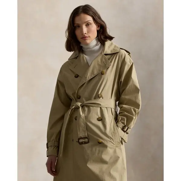 Ralph Lauren Cotton-blend Trench Coat
