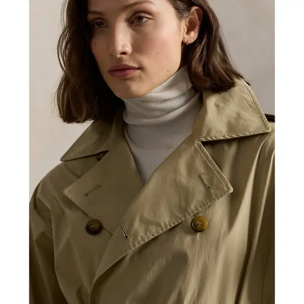 Ralph Lauren Cotton-blend Trench Coat