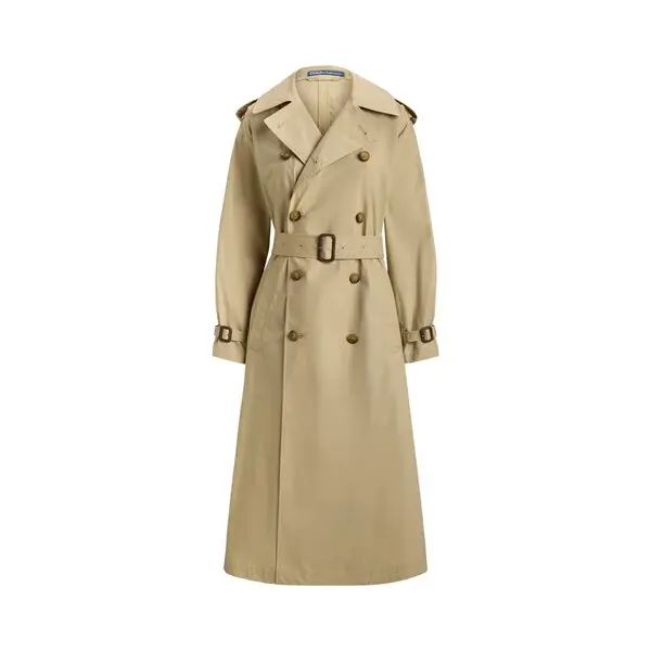 Ralph Lauren Cotton-blend Trench Coat
