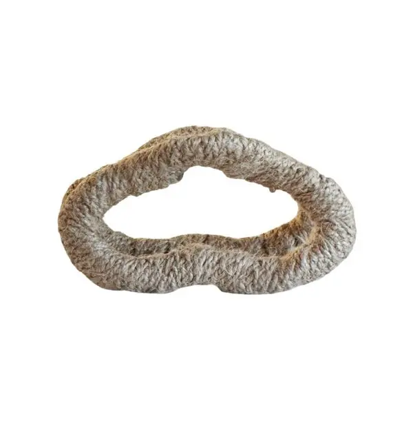 HEADBANDS OF HOPE Large Oval Threaded Claw Clip - Tan