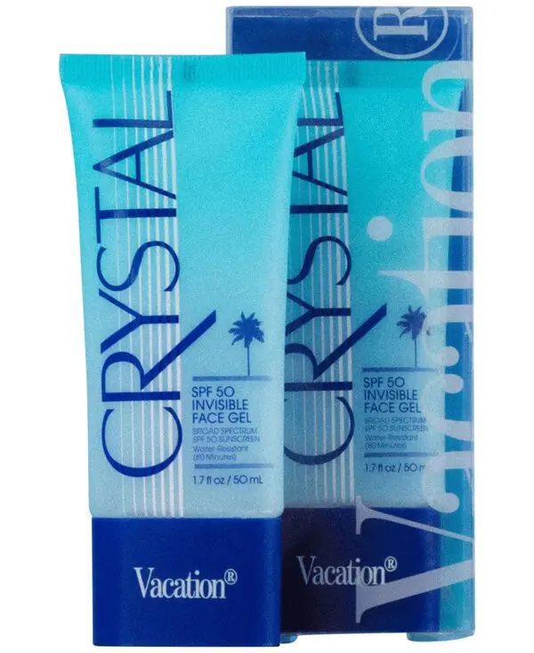 VACATION Crystal Spf 50 Invisible Face Gel - No Color