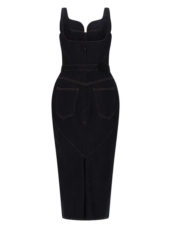 Givenchy Abito In Denim Grezzo