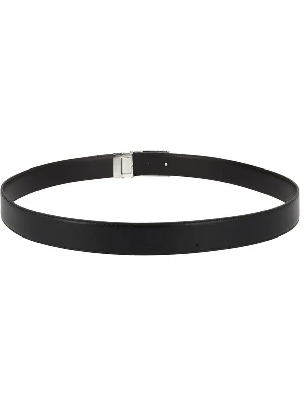 BOSS Leather Belt With Buckle