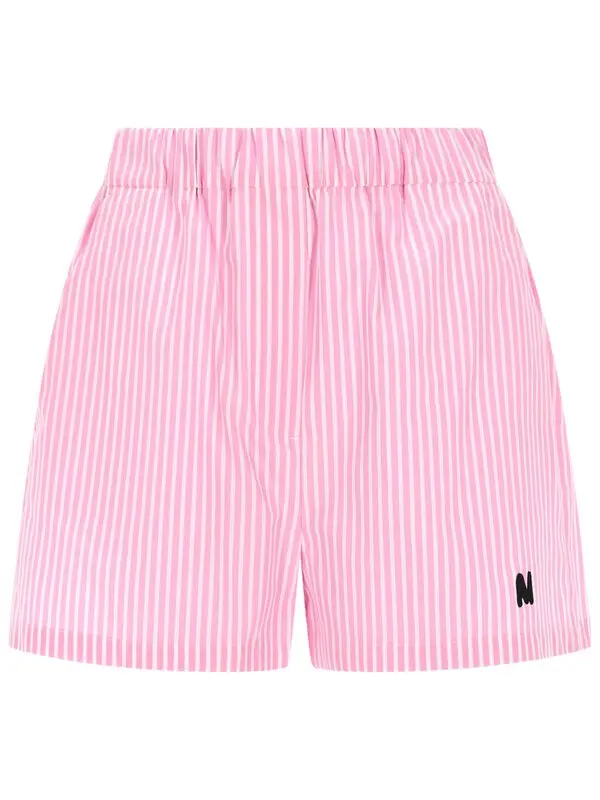 MSGM Logo Shorts - Pink