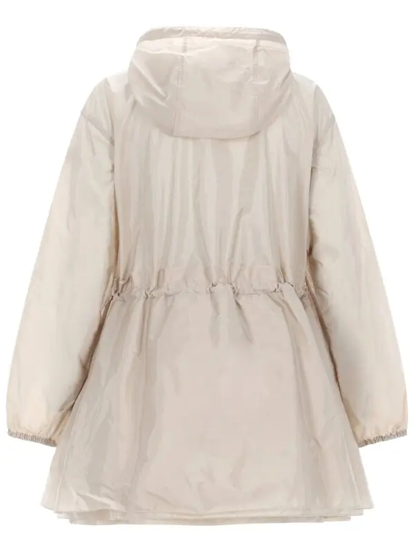 Moncler Giacca Impermeabile "weteau - Ivory